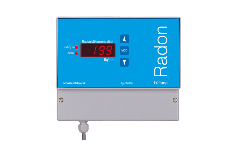 Radon richtig lüften mit der Radon Lüftung, Radon Lüftungssteuerung
